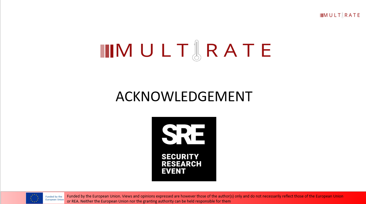 MultiRATE project: A holistic assessment tool for the security technologies – Multimodal Data ...